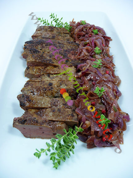 Ficat de Porc cu Ceapa Caramelizata ⋆ Retete Pentru O Viata
