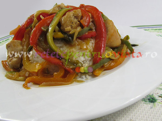 Pui Dulce Acrisor - Reteta Chinezeasca ⋆ Retete Pentru O Viata