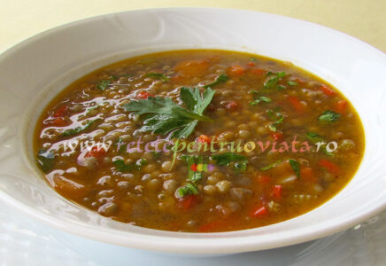 Supa de Linte - Reteta Clasica ⋆ Retete Pentru O Viata