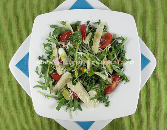 Salata cu Rucola si Parmezan ⋆ Retete Pentru O Viata