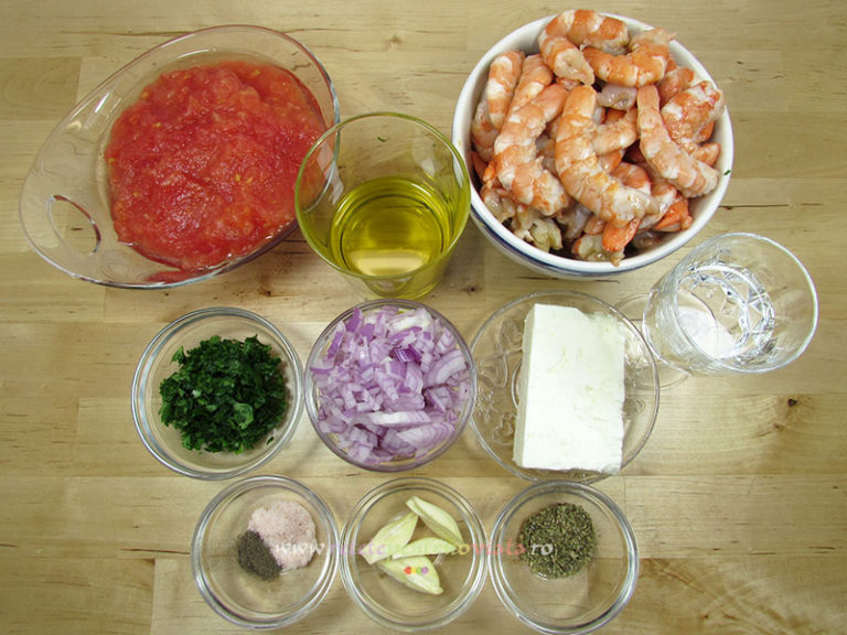 Creveti la Tigaie cu Sos de Rosii ⋆ Retete Pentru O Viata