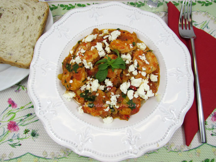 Creveti la Tigaie cu Sos de Rosii ⋆ Retete Pentru O Viata