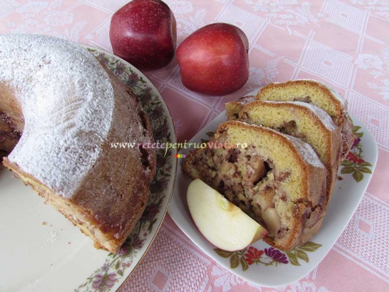 Chec Englezesc cu Mere Caramelizate ⋆ Retete Pentru O Viata