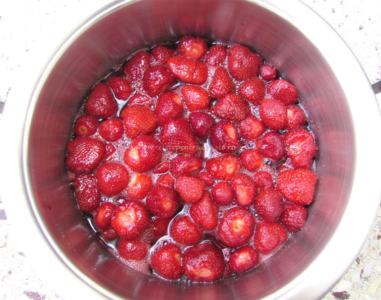 Gem de Capsuni fara Conservanti ⋆ Retete Pentru O Viata