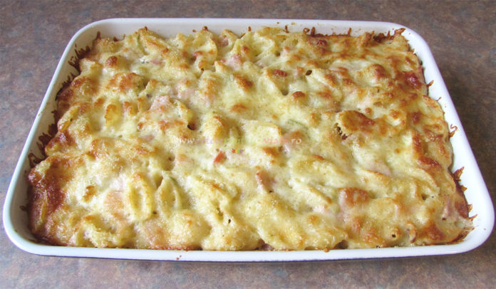 Paste Gratinate cu Sunca si Legume ⋆ Retete Pentru O Viata