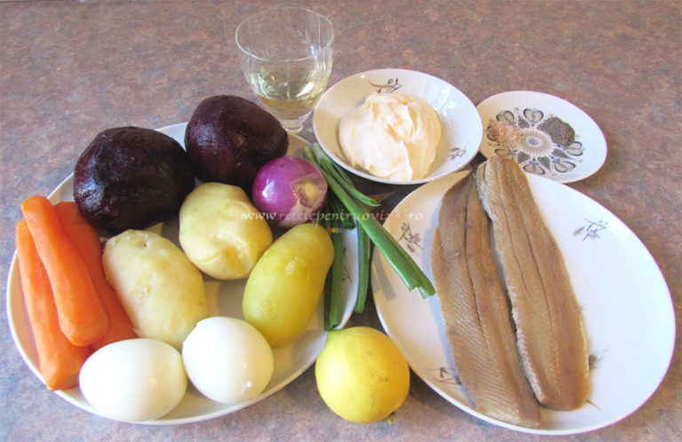 Salata Suba cu Peste Marinat ⋆ Retete Pentru O Viata