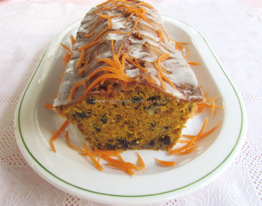 Chec cu Morcovi, Nuci si Stafide ⋆ Retete Pentru O Viata