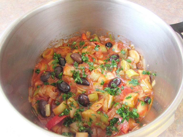 Mancare de Praz cu Masline ⋆ Retete Pentru O Viata