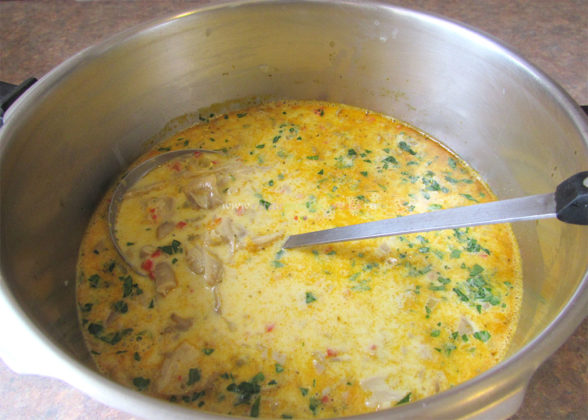 Ciorba Falsa de Burta cu Ciuperci Pleurotus ⋆ Retete Pentru O Viata