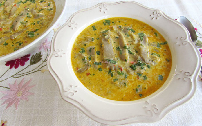 Ciorba Falsa de Burta cu Ciuperci Pleurotus ⋆ Retete Pentru O Viata