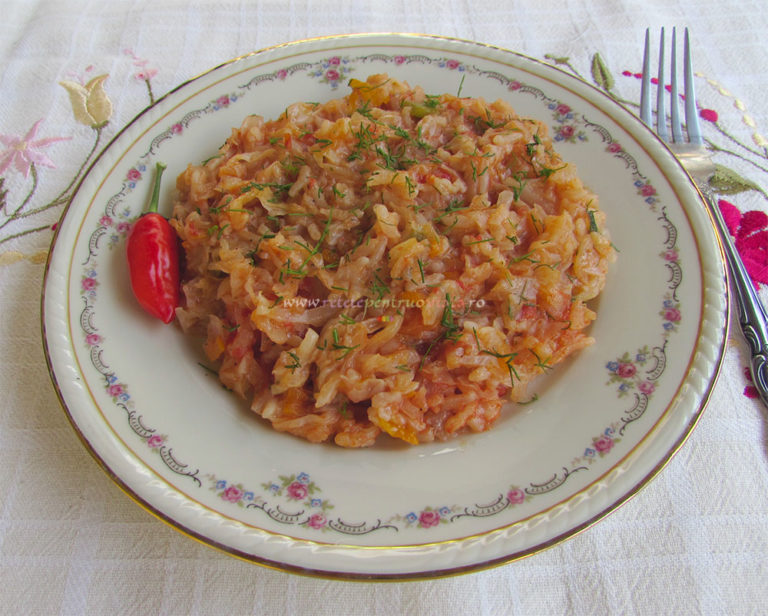 Mancare de Varza Dulce cu Orez ⋆ Retete Pentru O Viata