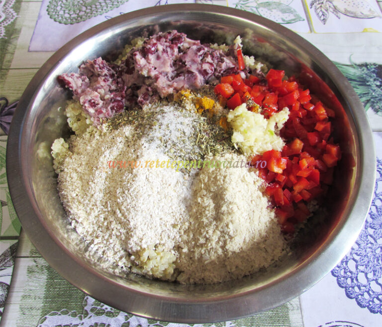 Chiftele de Quinoa si Fasole Rosie la Cuptor ⋆ Retete Pentru O Viata