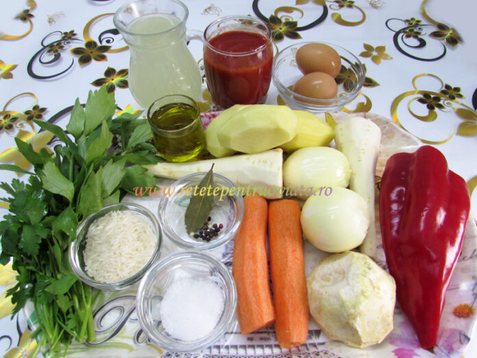 Ciorba de Curcan cu Bors si Zdrente de Ou ⋆ Retete Pentru O Viata