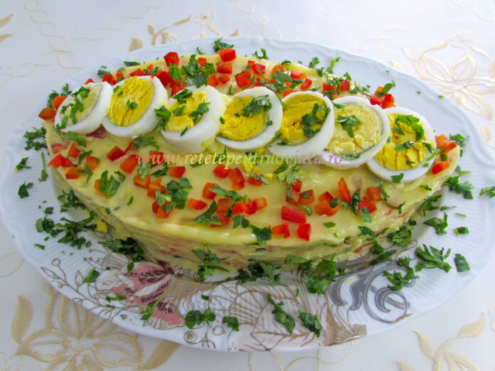 Salata a la Russe - Salata Ruseasca - Salata Olivier