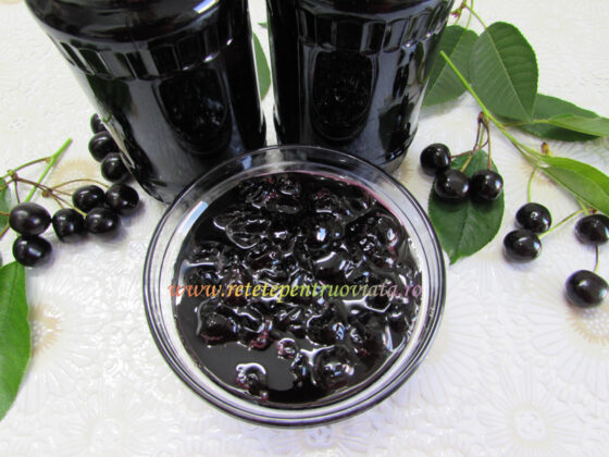 Dulceata de Cirese Amare fara Conservanti ⋆ Retete Pentru O Viata