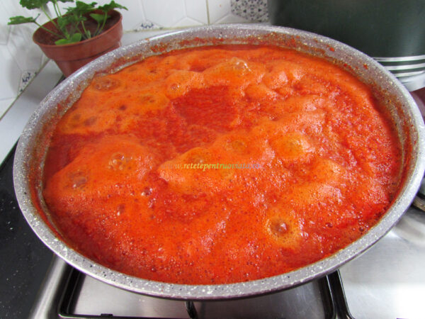 Pasta de Ardei cu Rosii ⋆ Retete Pentru O Viata