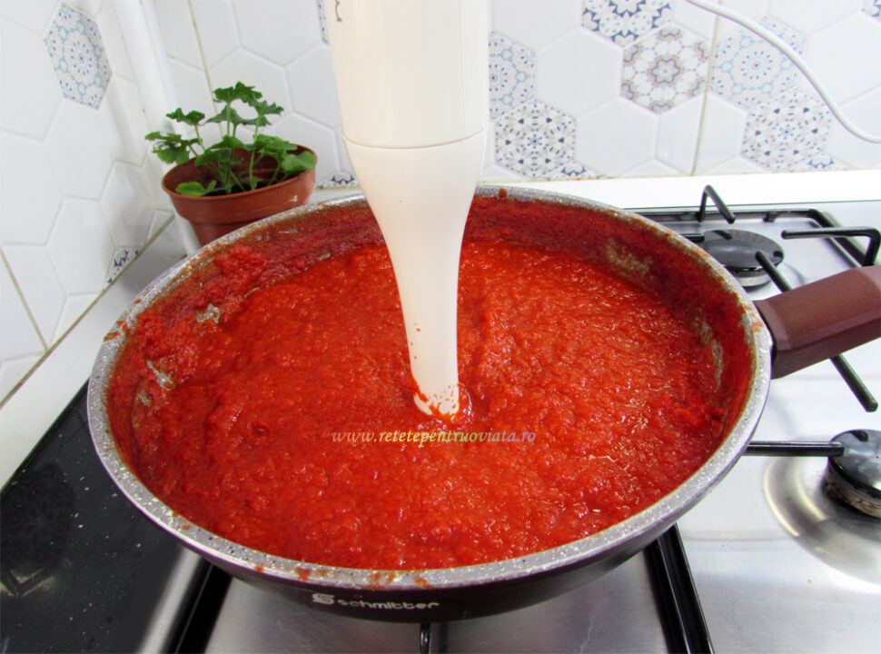 Pasta de Ardei cu Rosii ⋆ Retete Pentru O Viata